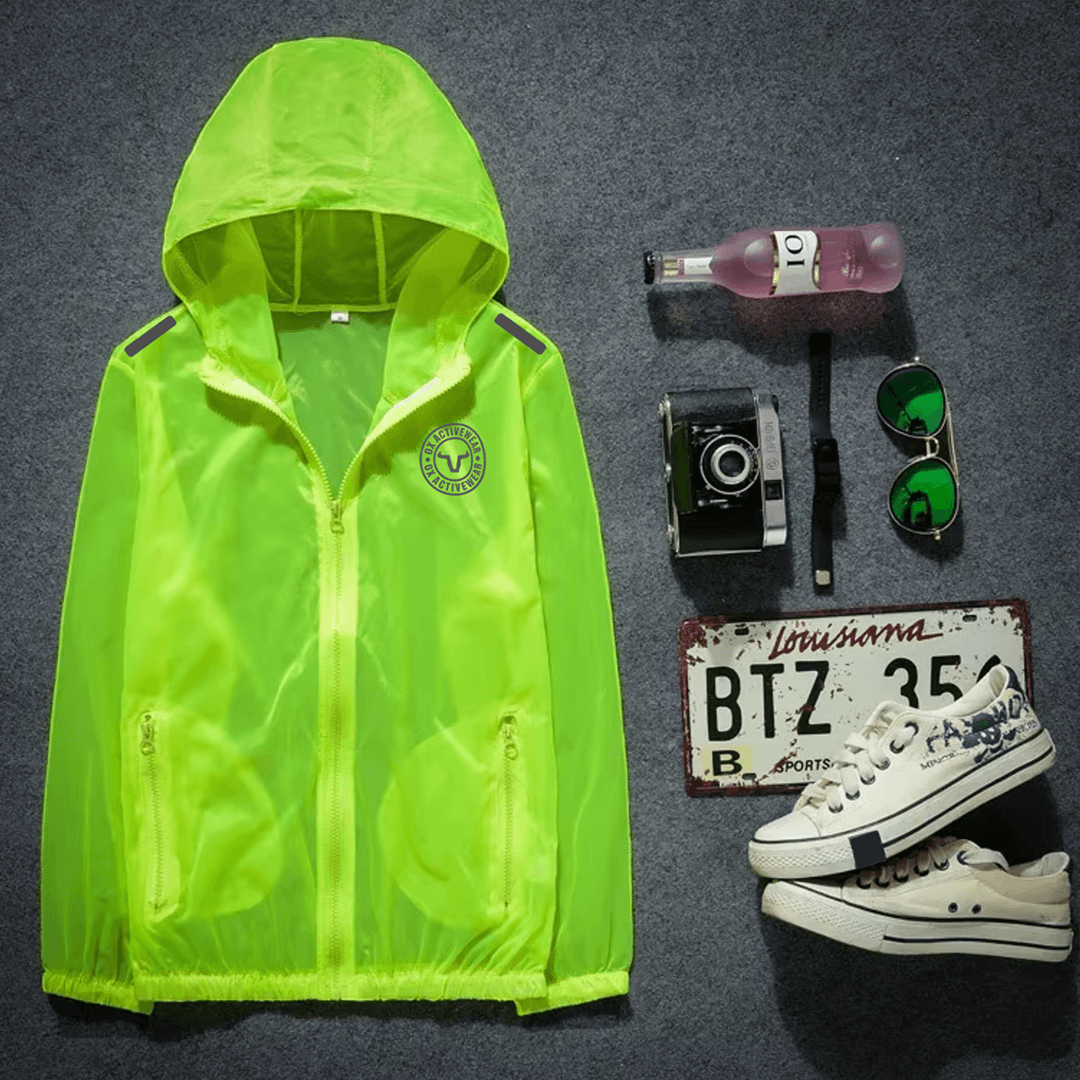 Transparent Light X Jacket Neon Yellow – OX ActiveWear